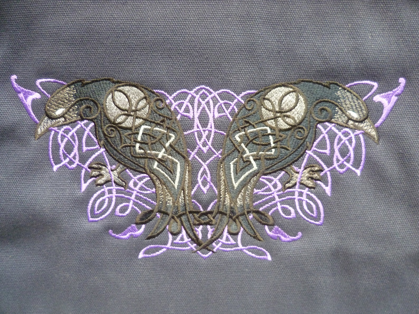 Knotwork Ravens Bag Raven Messenger Bag Odin's Ravens | Etsy