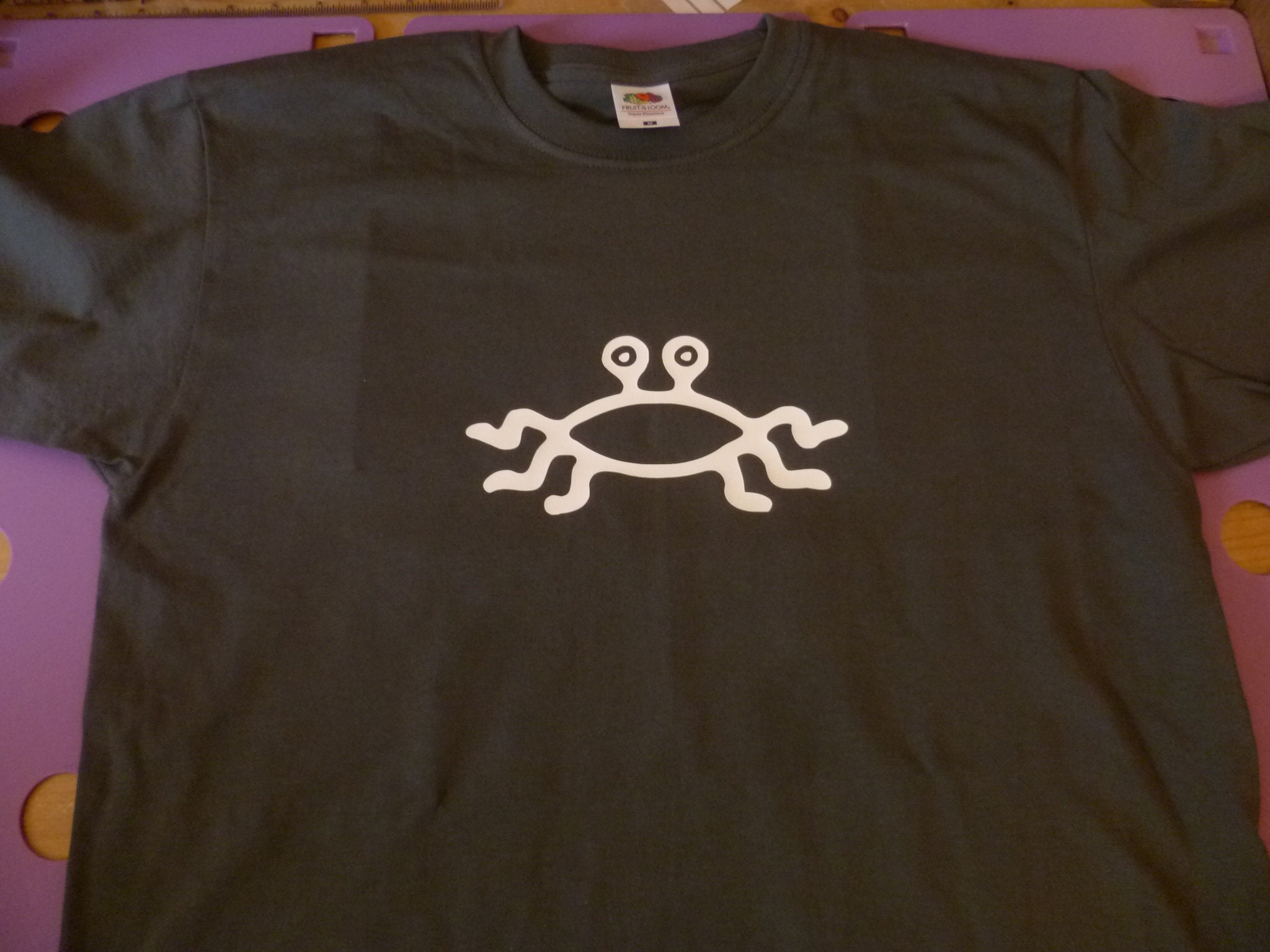 FSM Pastafarian Tshirt Flying Spaghetti Monster Tshirt | Etsy