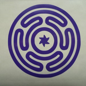 Hecate Sticker, Strophalos, Greek Goddess, Magic Sticker, Witchcraft ...