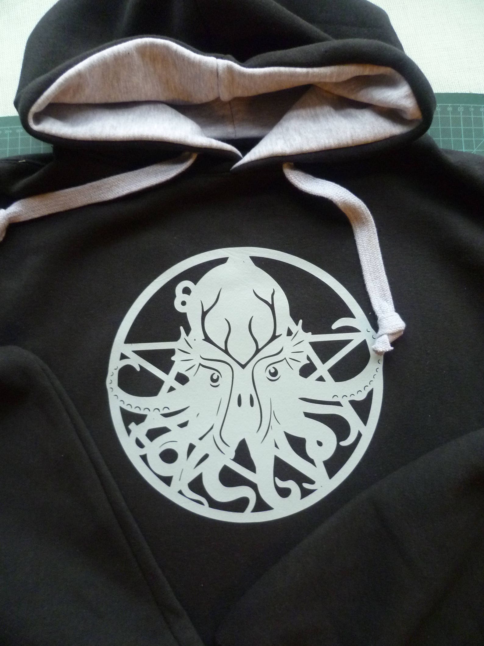 Cthulhu Hoodie Cthulhu Pentacle Hoodie Cthulhu Hoody - Etsy UK
