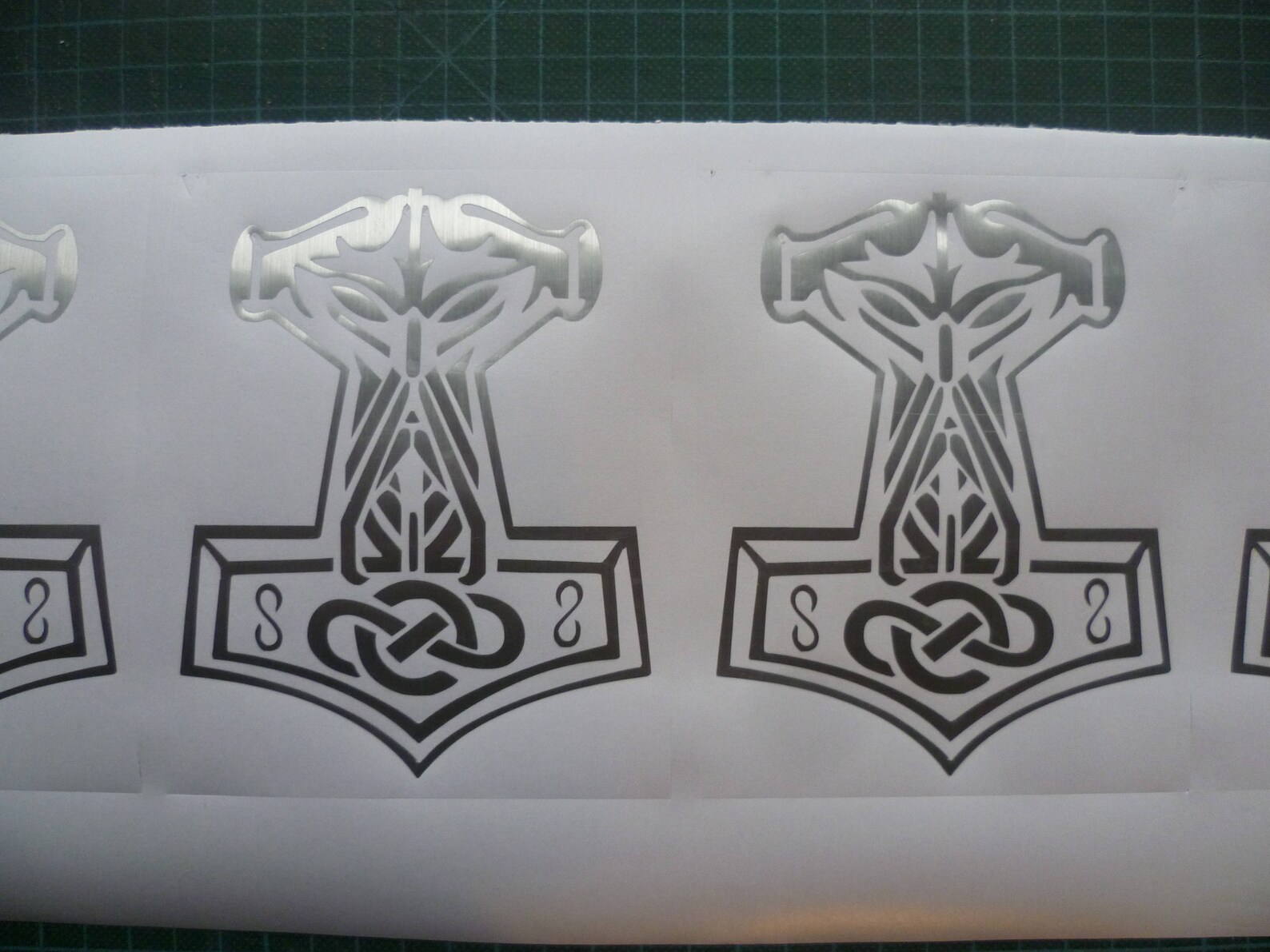 Thor's Hammer Sticker Mjolnir Sticker Thor's Hammer | Etsy