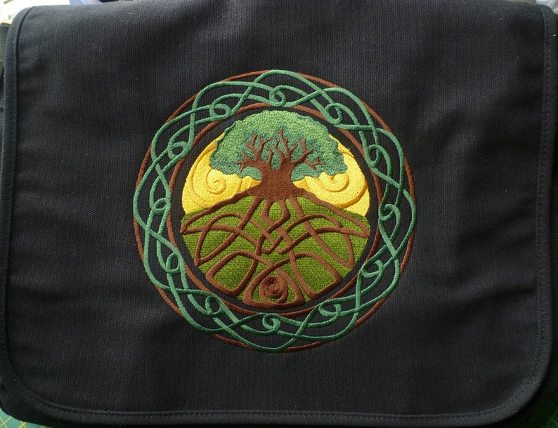 Tree of Life Bag Tree Bag Tree of Life Messenger Bag Cotton | Etsy