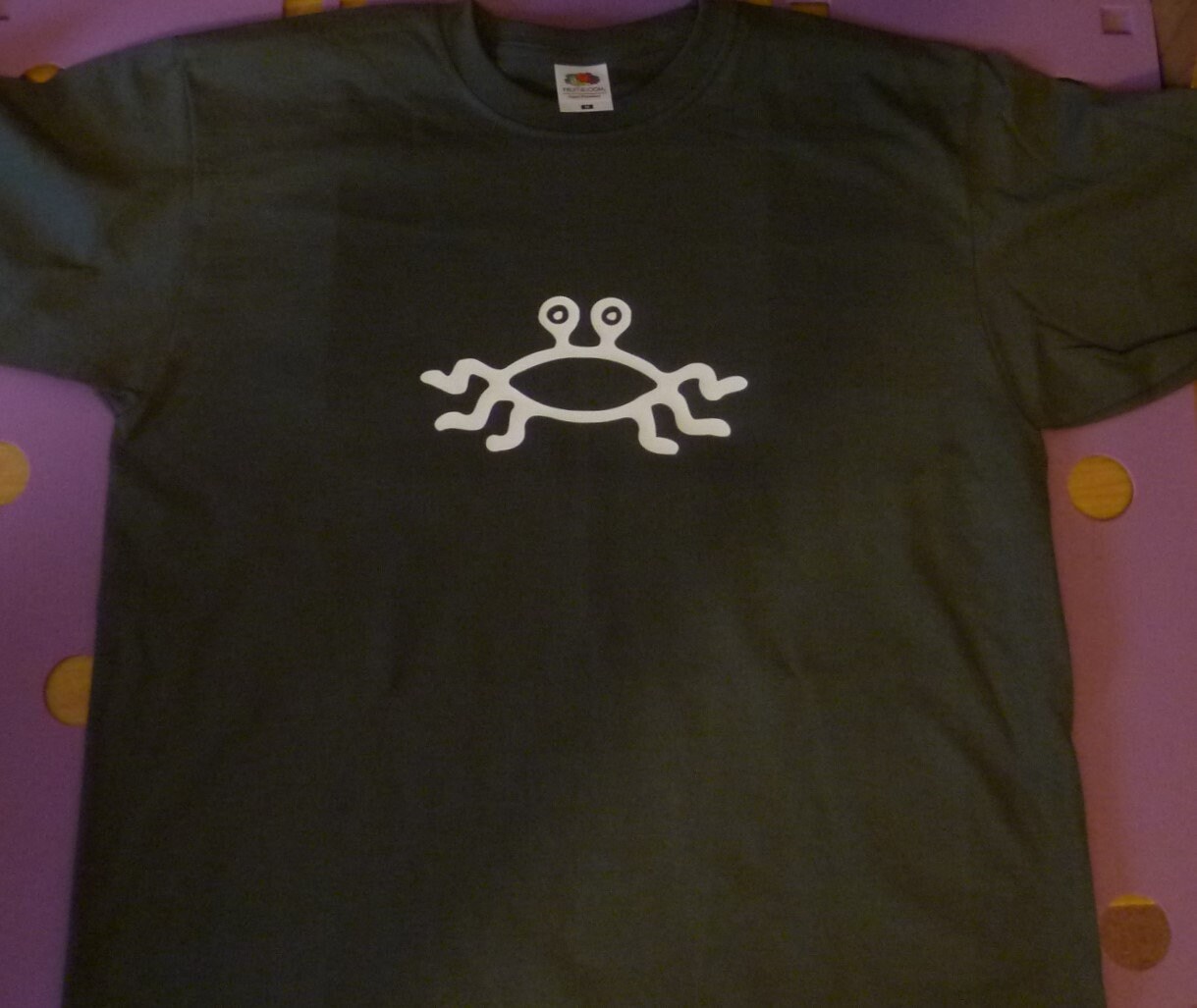 FSM Pastafarian Tshirt Flying Spaghetti Monster Tshirt | Etsy