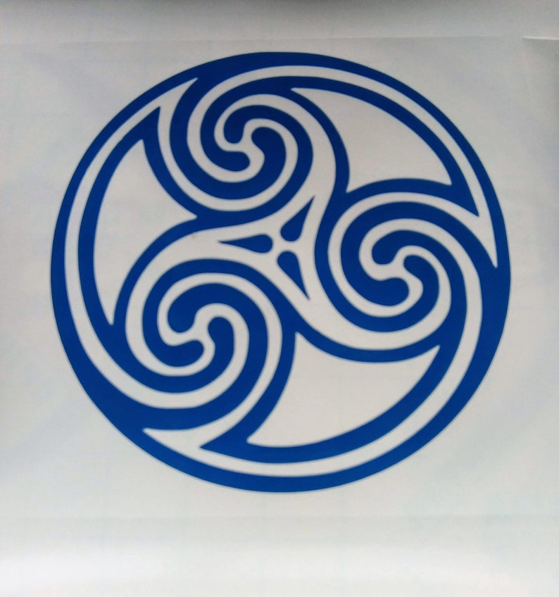 Triskele Sticker Triscele Sticker Triskelion Sticker | Etsy