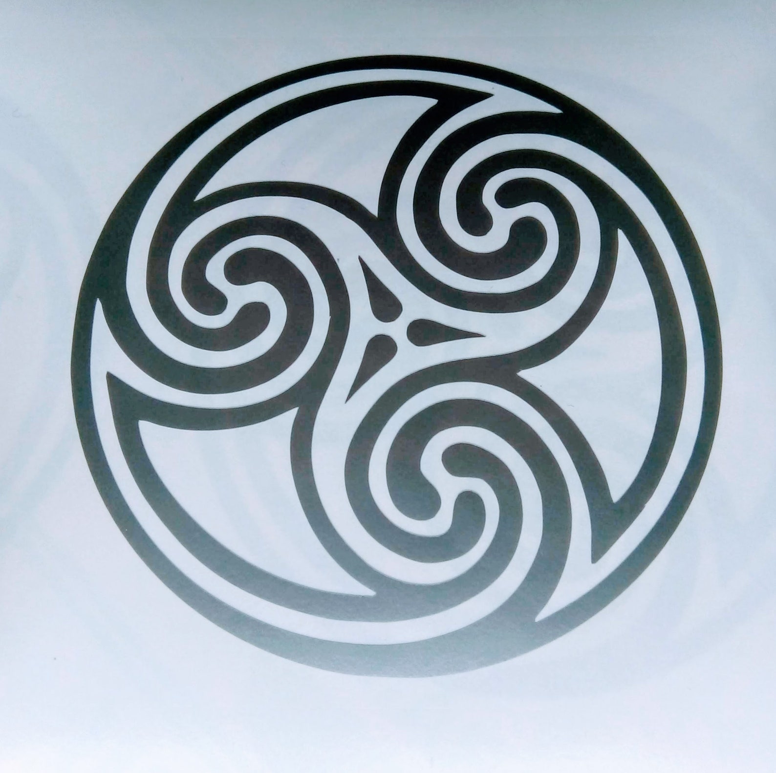 Triskele Sticker Triscele Sticker Triskelion Sticker - Etsy UK