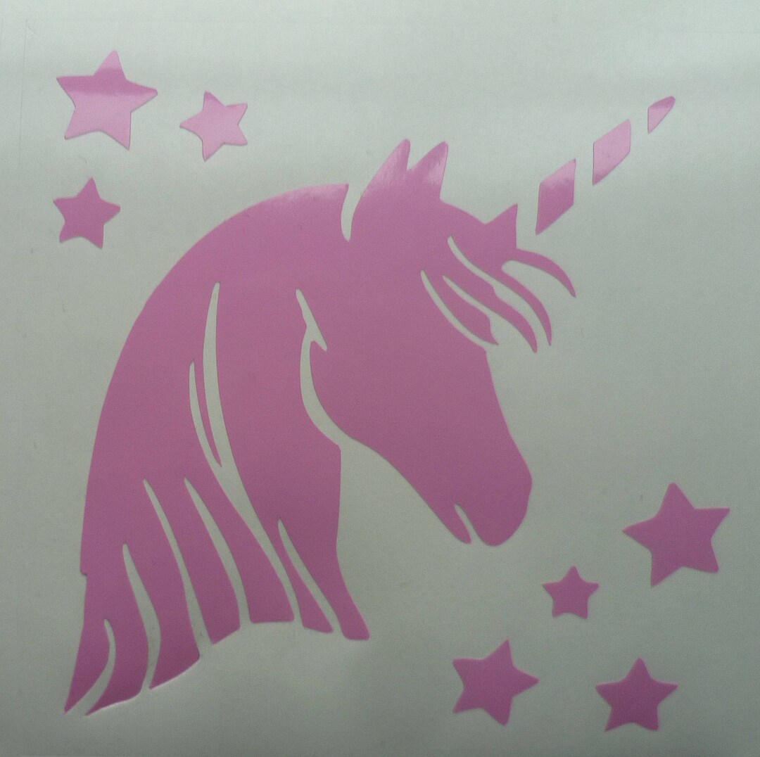 Unicorn Sticker, Unicorn Car Sticker Unicorn Decal Laptop Car Graphic ...