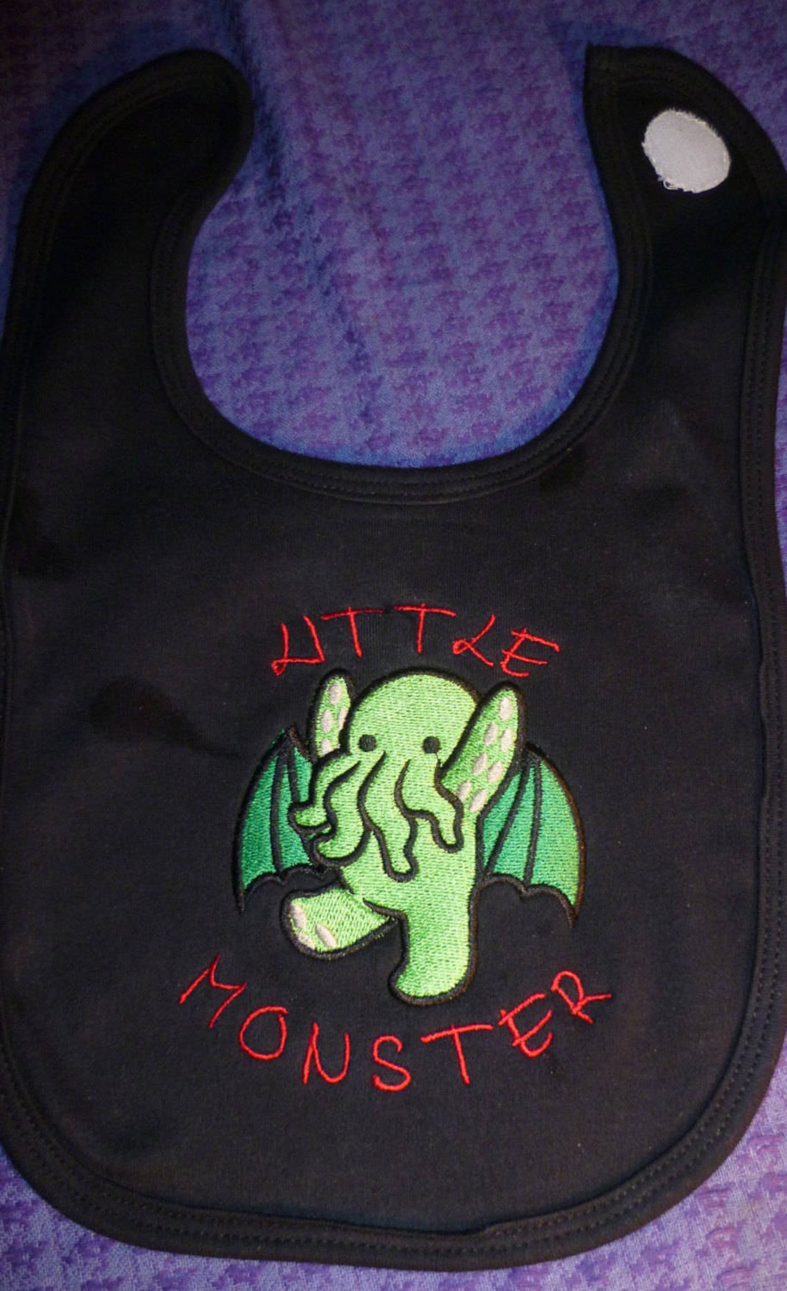 Cute Cthulhu Babies Bib Kawaii Cthulhu Chibi Bib Chibi | Etsy UK