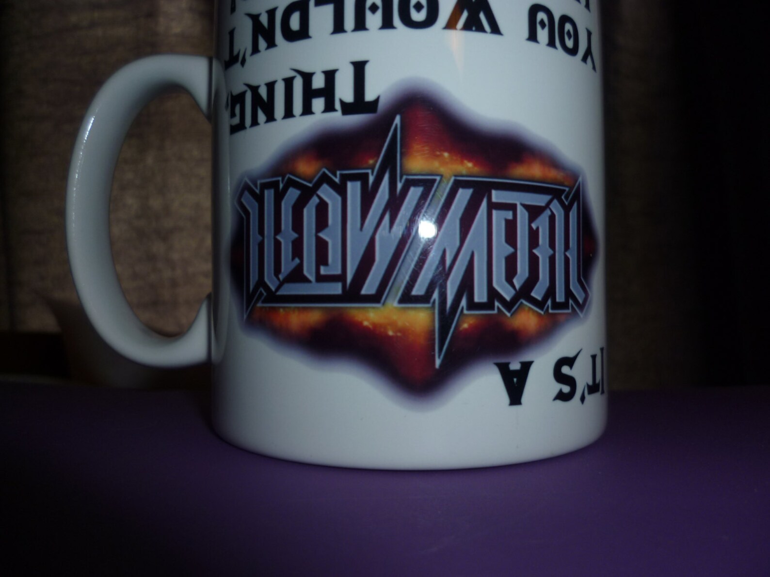 Heavy Metal Mug it's a Thing This Mug Rocks It's a - Etsy