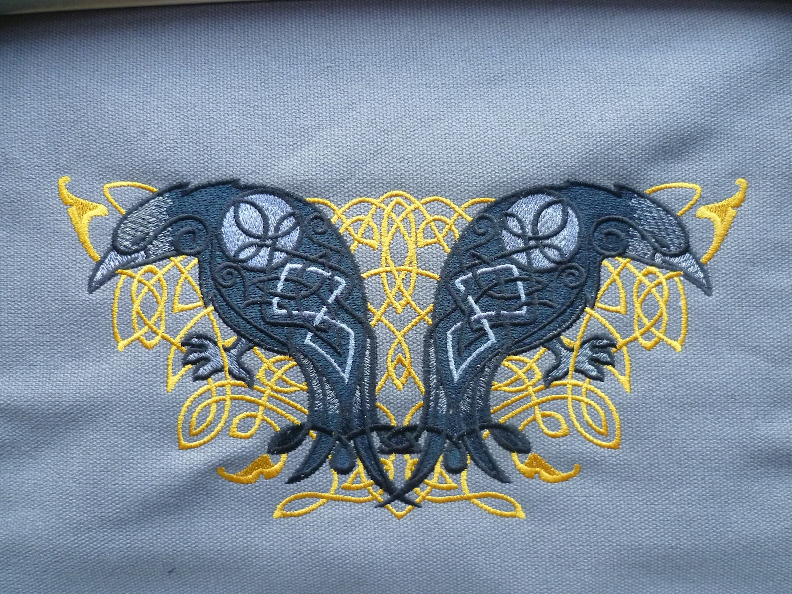 Knotwork Ravens Bag Raven Messenger Bag Odin's Ravens | Etsy