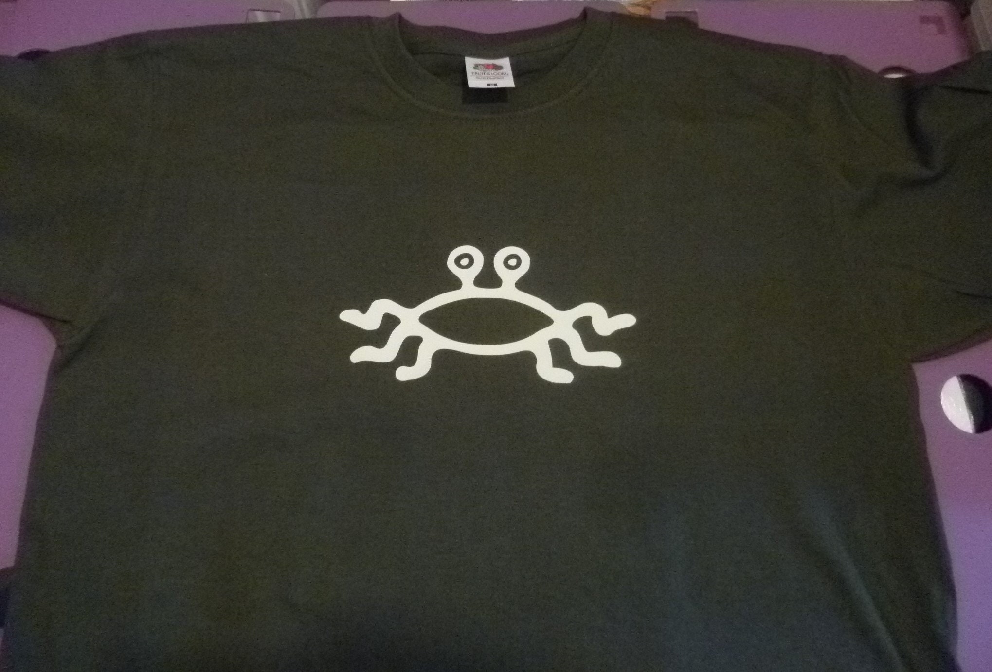 FSM Pastafarian Tshirt Flying Spaghetti Monster Tshirt | Etsy