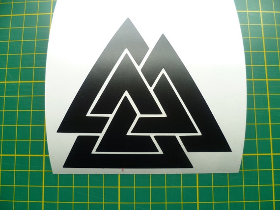 Valknut Sticker Viking Triskele Sticker Trinity Sticker Odin | Etsy