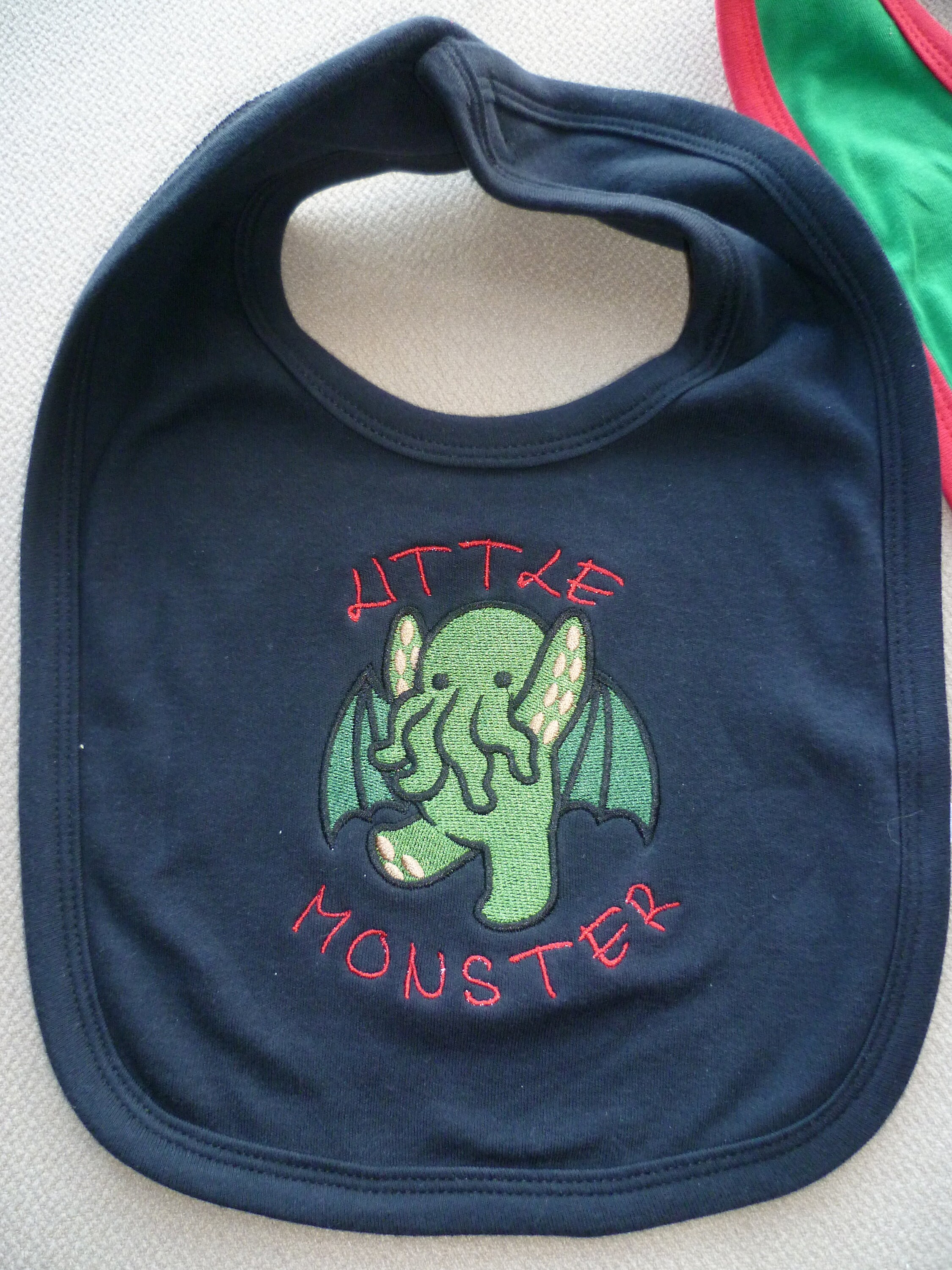 Cute Cthulhu Babies Bib Kawaii Cthulhu Chibi Bib Chibi - Etsy UK