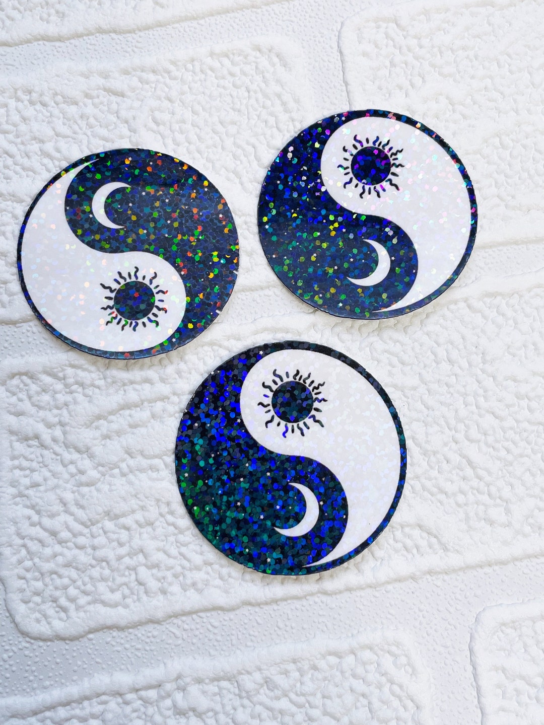 Yin Yang Stickers - Stickers - Waterproof Stickers - Witchy Stickers ...