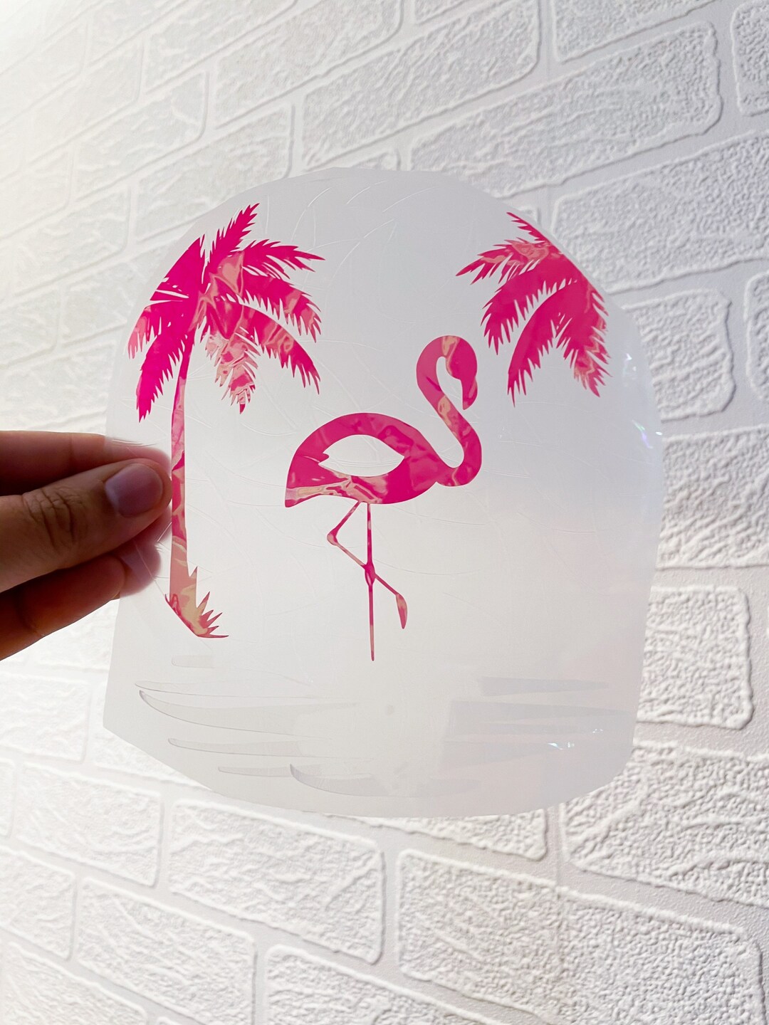 Flamingo Sun Catcher - Rainbow Suncatcher - Save Birds From Window ...