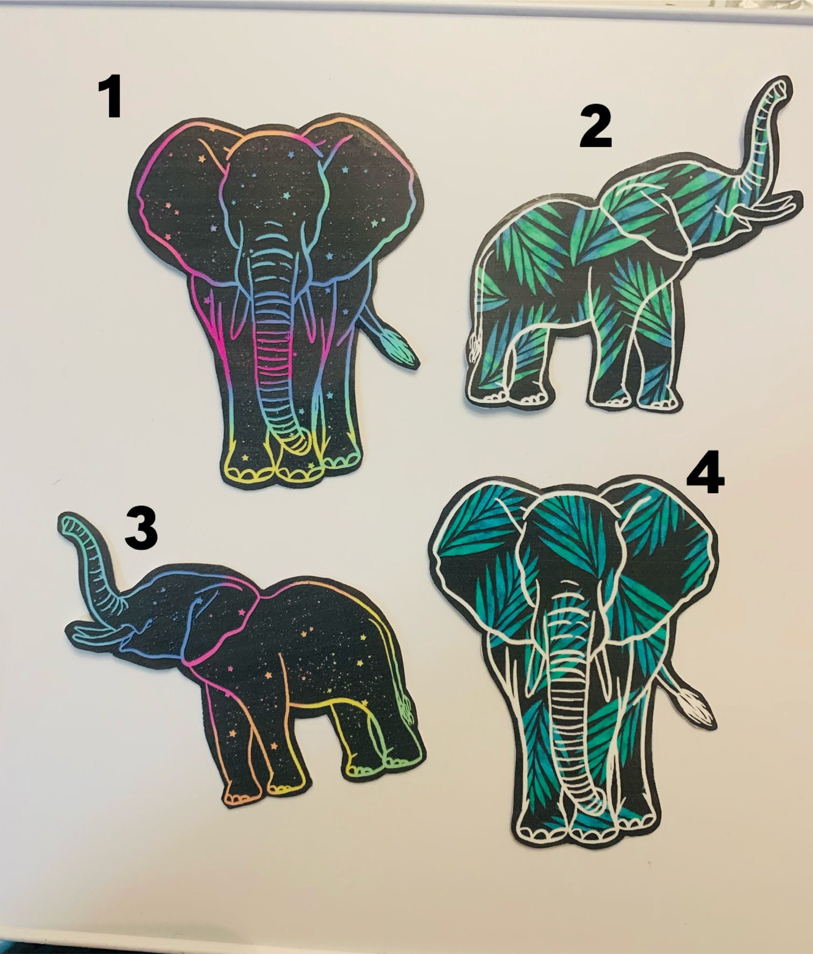 Elephant stickers stickers waterproof stickers tropical | Etsy
