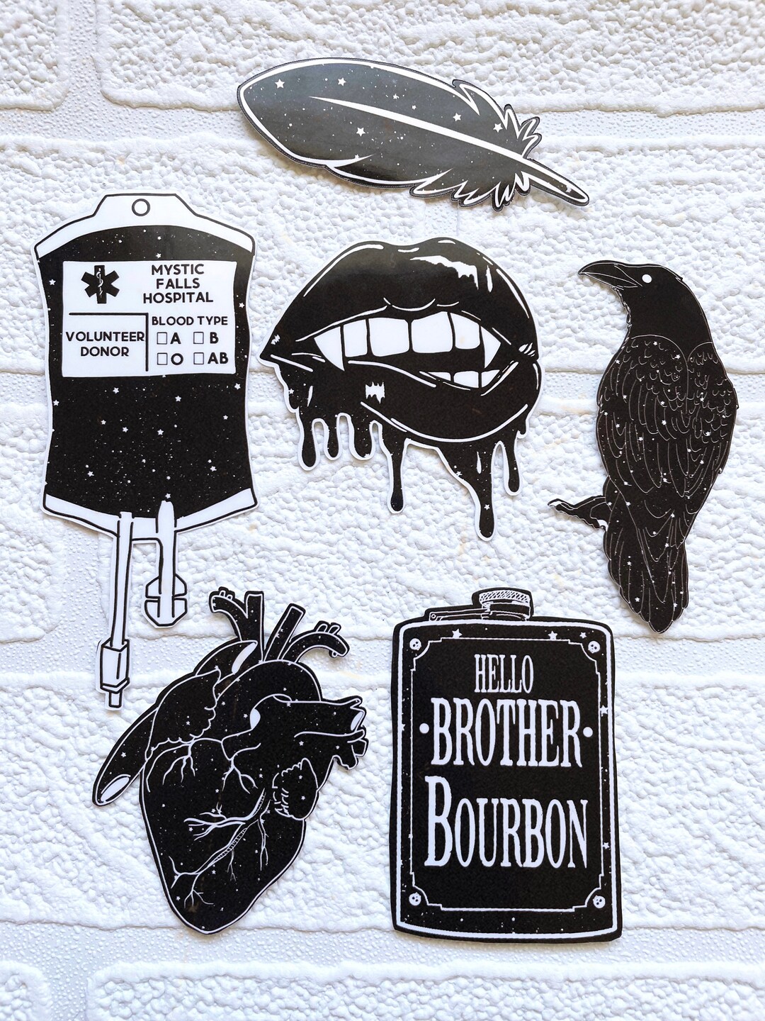 Vampire Stickers - Stickers - Waterproof Stickers - Witch Sticker ...