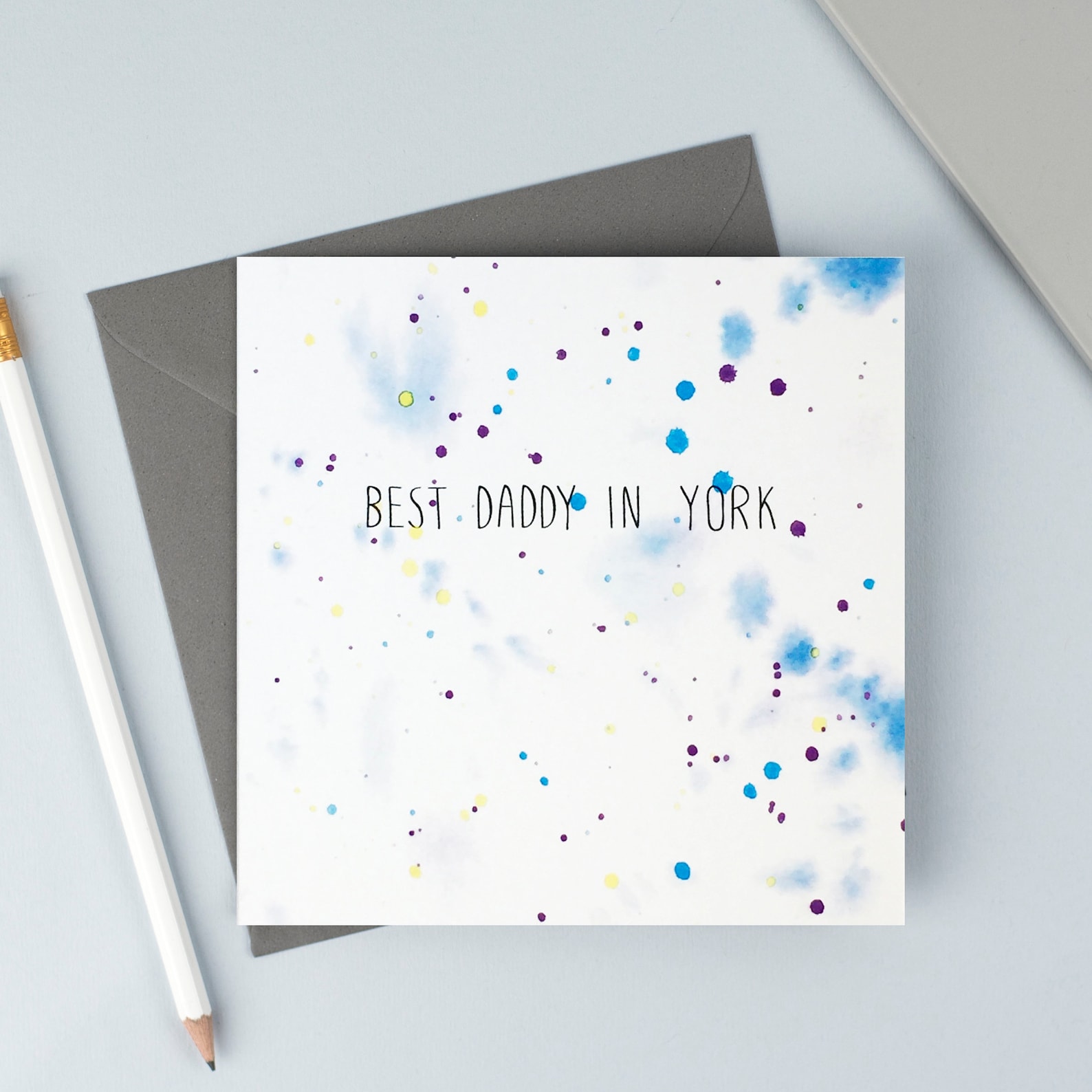 Fathers Day Card Best Dad Best Daddy Personalised Fathers - Etsy