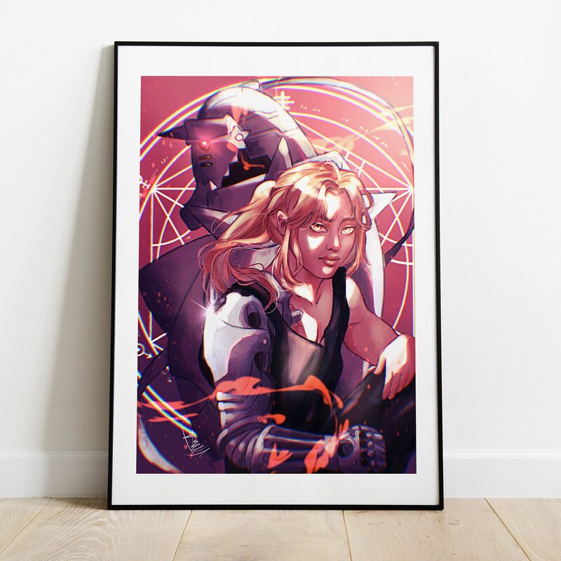 Alphonse Elric Poster - Etsy