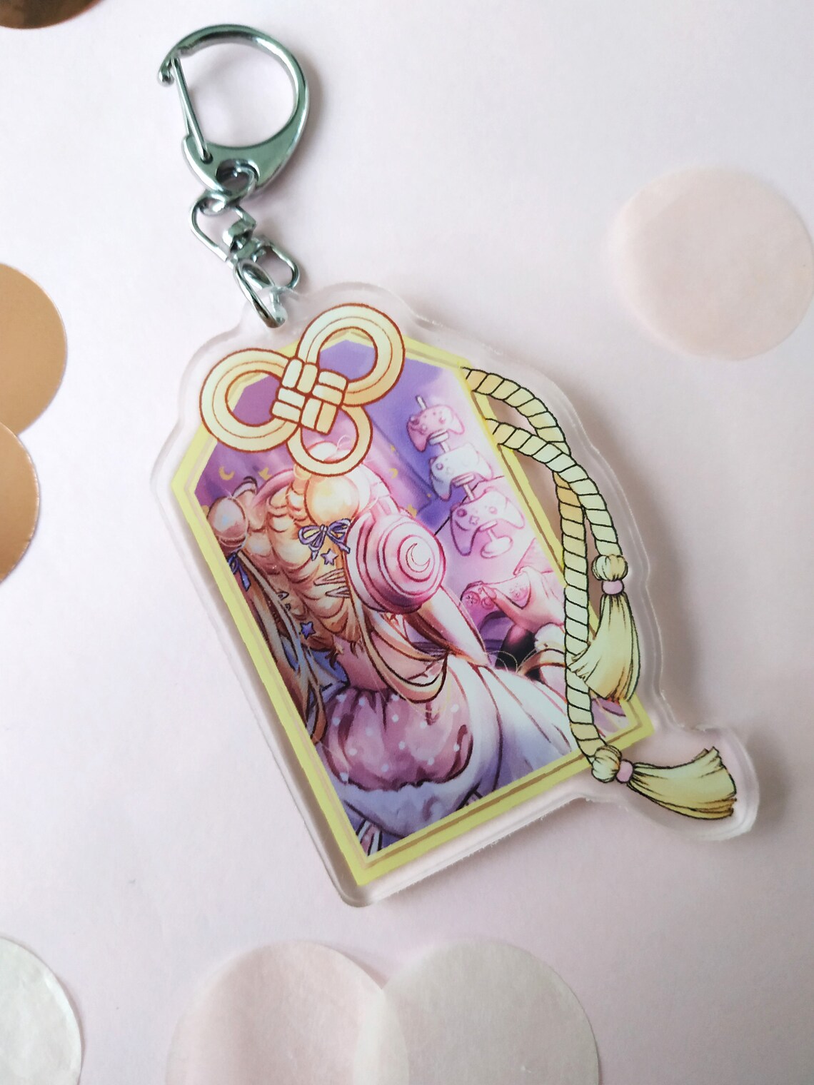 Keychains Omamori Sailor Moon Gamer & Anime Dragon Sailor - Etsy