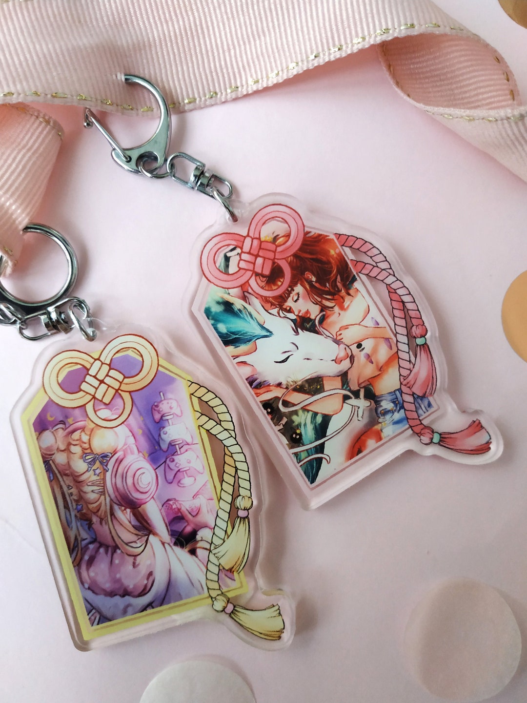 Keychains Omamori Sailor Moon Gamer & Anime Dragon, Sailor Moon Omamori ...