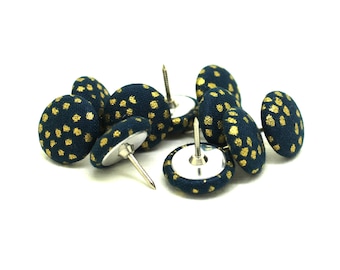 Navy Blue Push Pin - Etsy