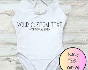 PERSONALIZED High-cut Swimsuit – Custom One-piece Swimwear - Etsy Canada