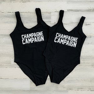 Champagne Campaign Swimsuit. One Piece Swimsuit. Champagne Swimsuit ...