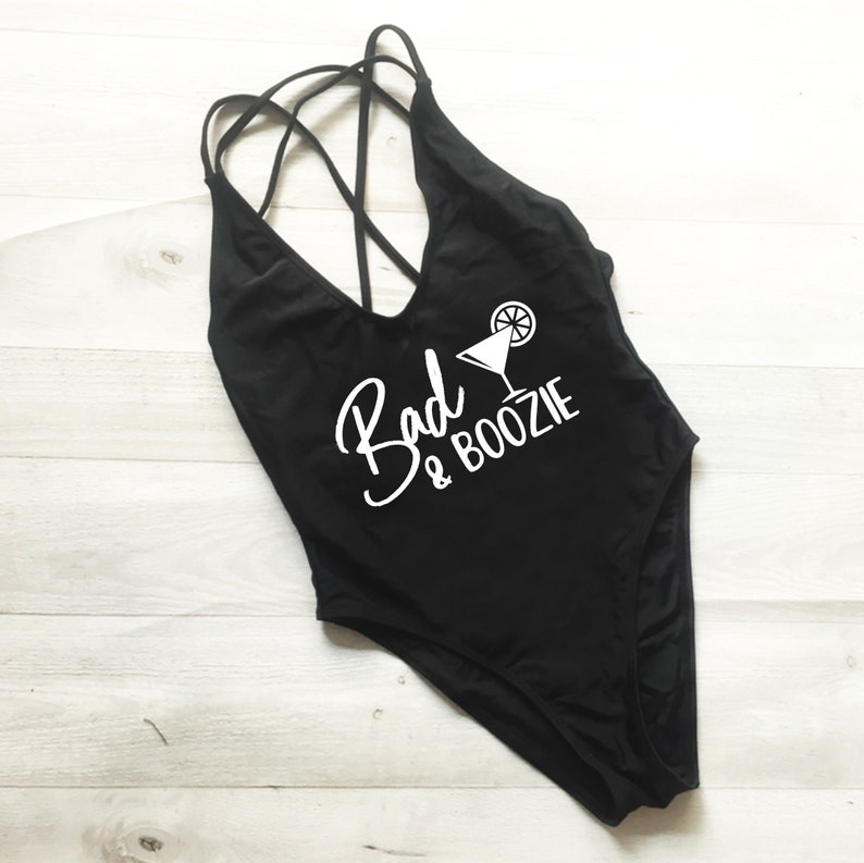 Bride And Boujee Swimsuit Bridal Party Swim Bachelorette Etsy