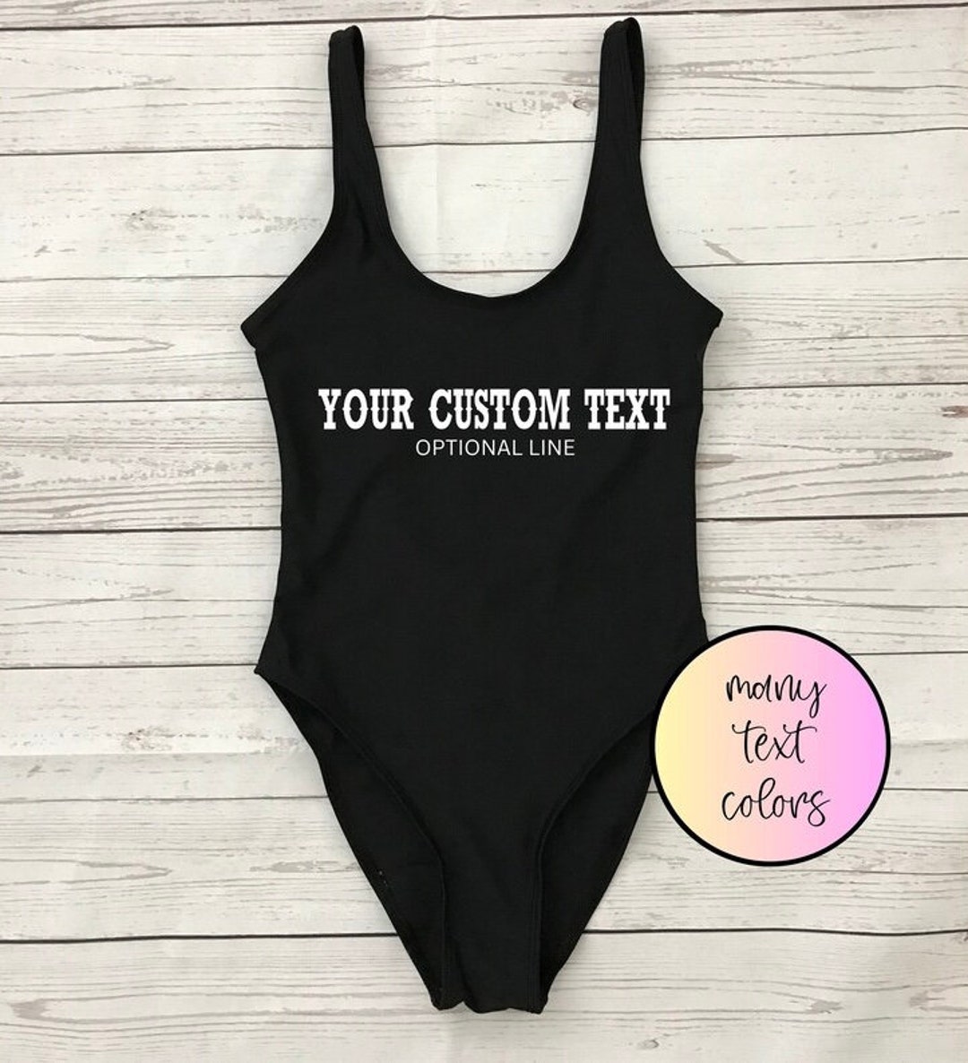 Personalized Swimwear, Bride Swimsuit, Bachelorette Swim, Bridesmaid ...