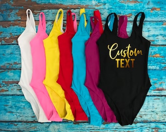 Custom Bathing Suit - Etsy