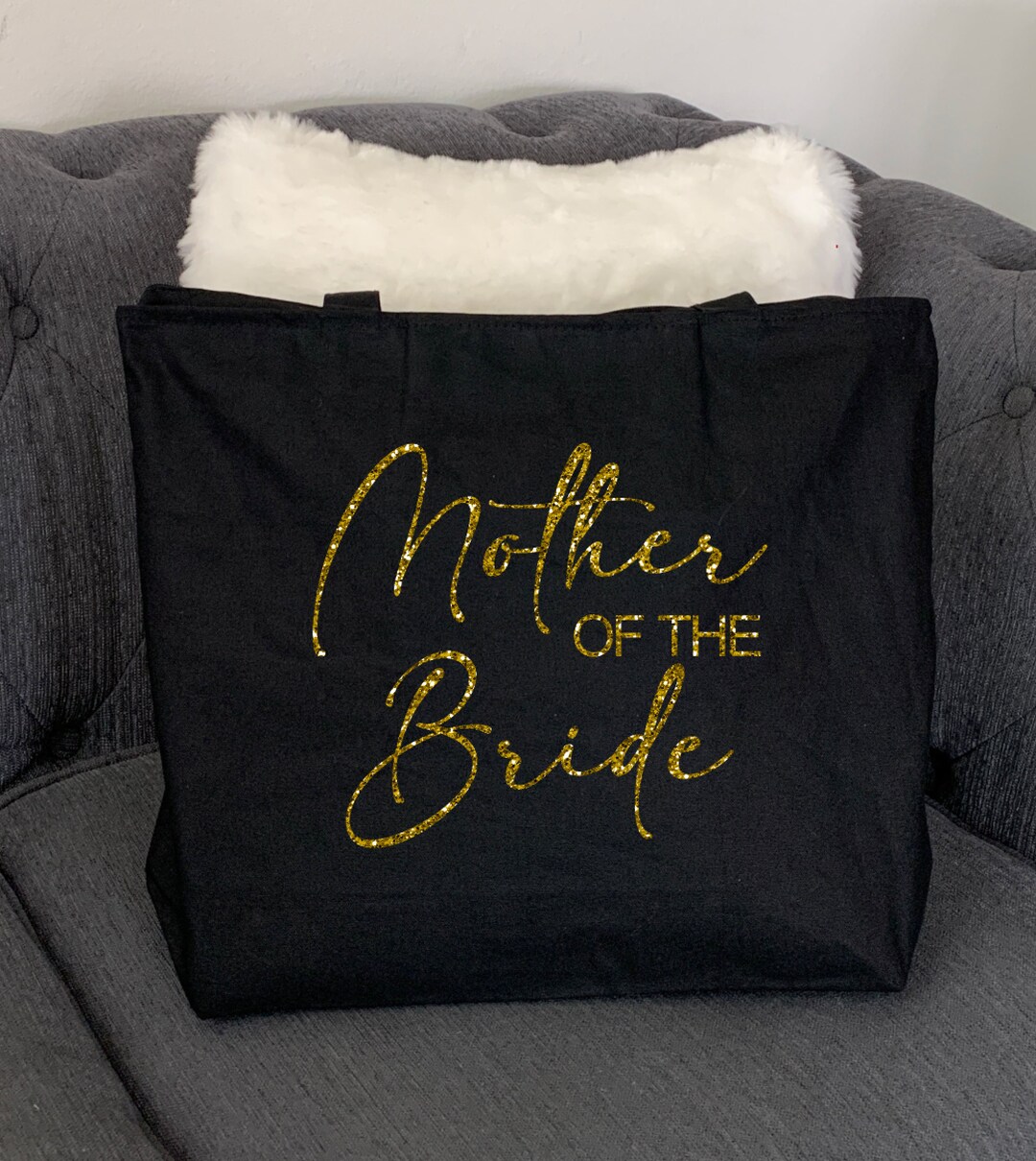 Mother of the Bride Tote Bag, Personalized Wedding Tote Bags, Bride Bag ...