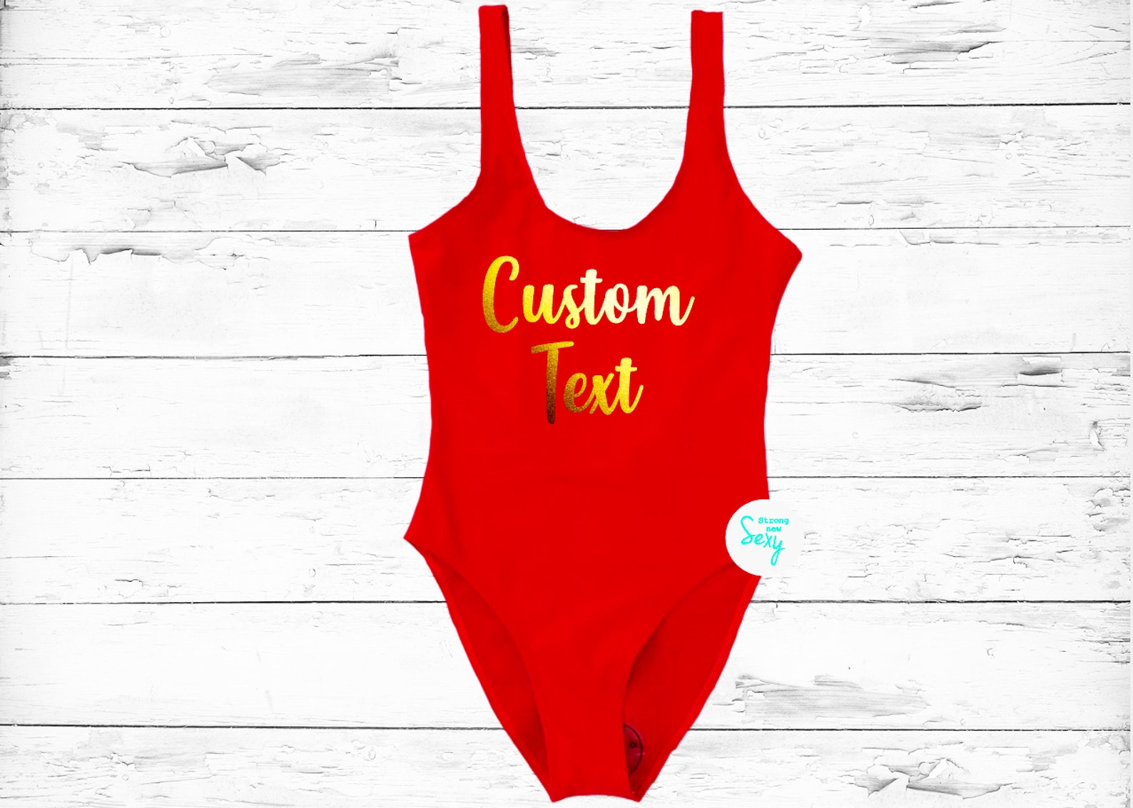 Custom Text Personalized Swimwear. Bachelorette Swimsuit. S. - Etsy