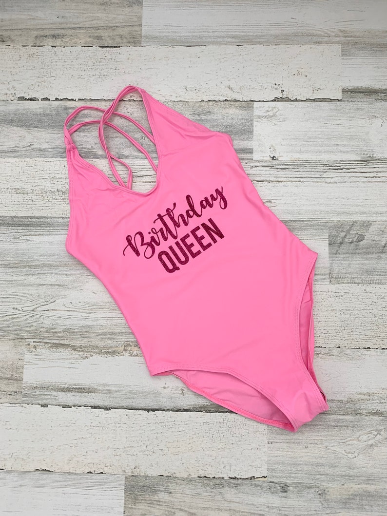 Birthday Squad Swimsuit. Beach Swimsuit. Birthday Girl Swim. - Etsy