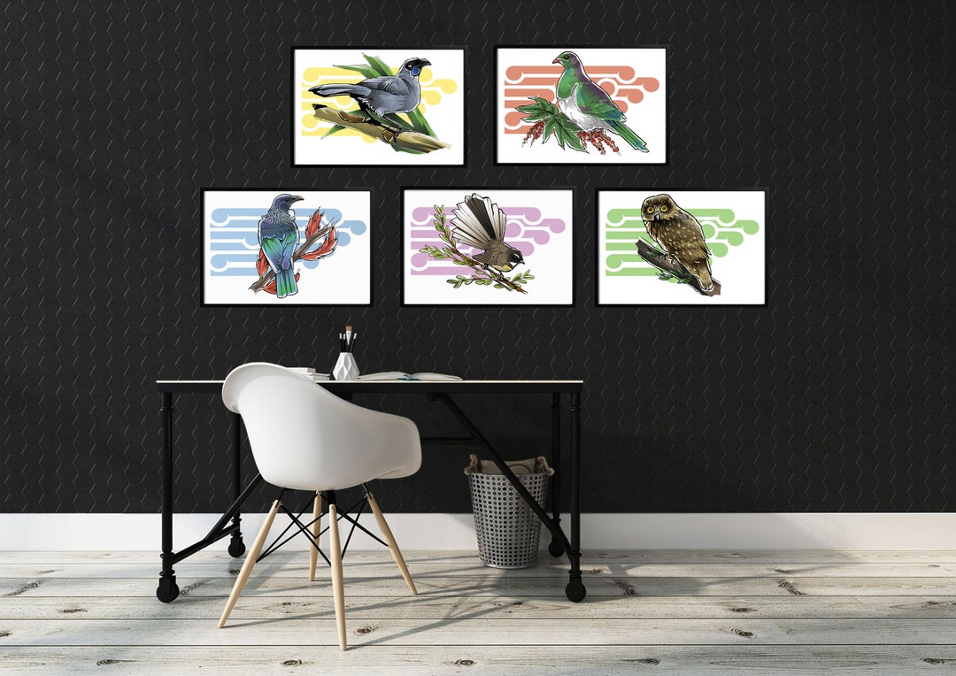 Koru Series FULL SET Special five Prints - Etsy