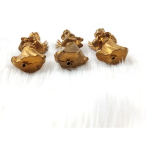 3 Vintage Gold Plastic Angel Christmas Floral Picks Figurines 2.75 - Etsy