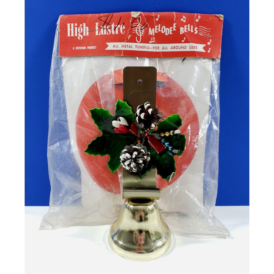 Vintage Criterion Melodee Bells Christmas Holiday High Lustre Metal ...