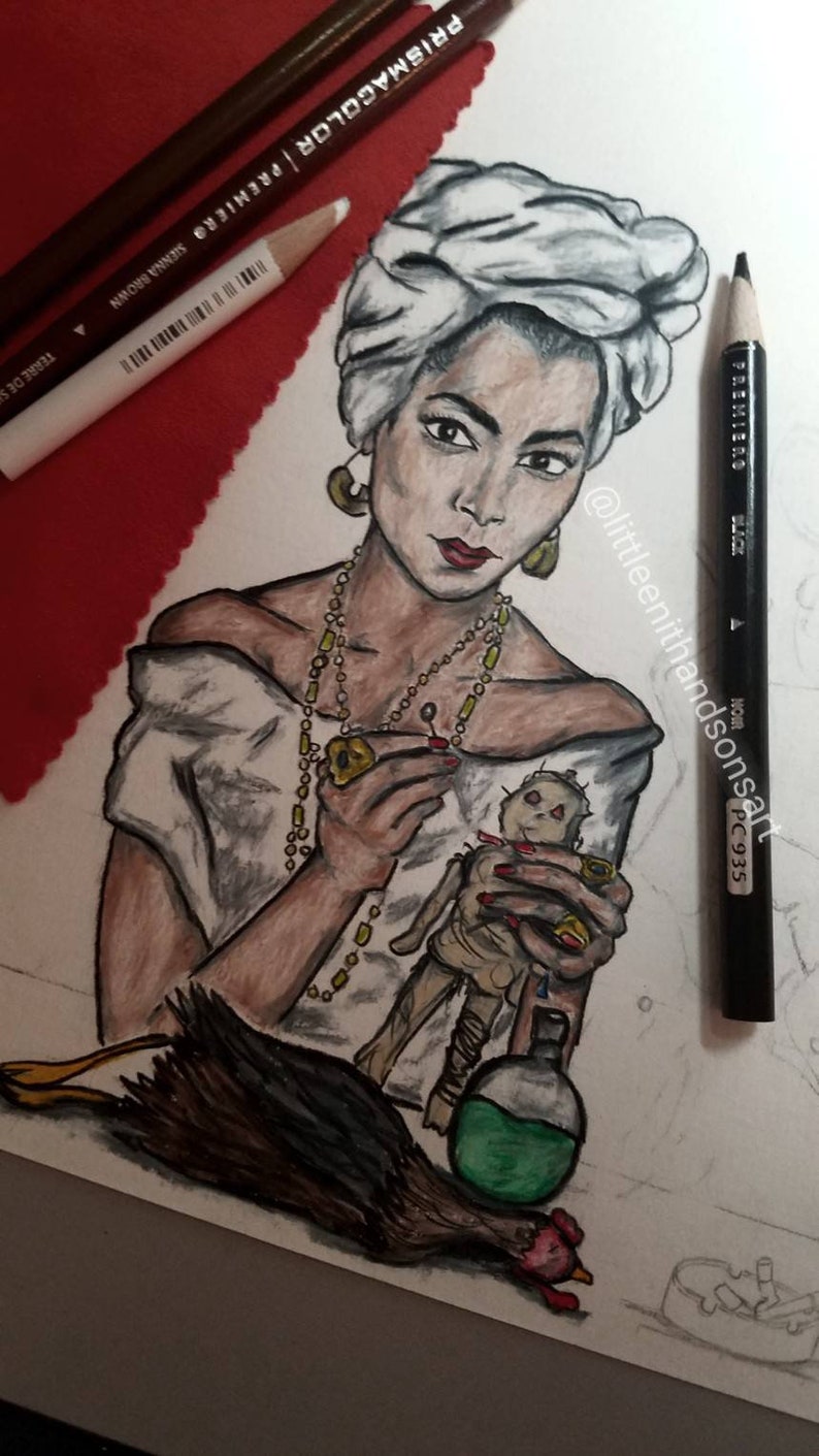 The Voodoo Queen the Supreme and the Madame American Horror - Etsy