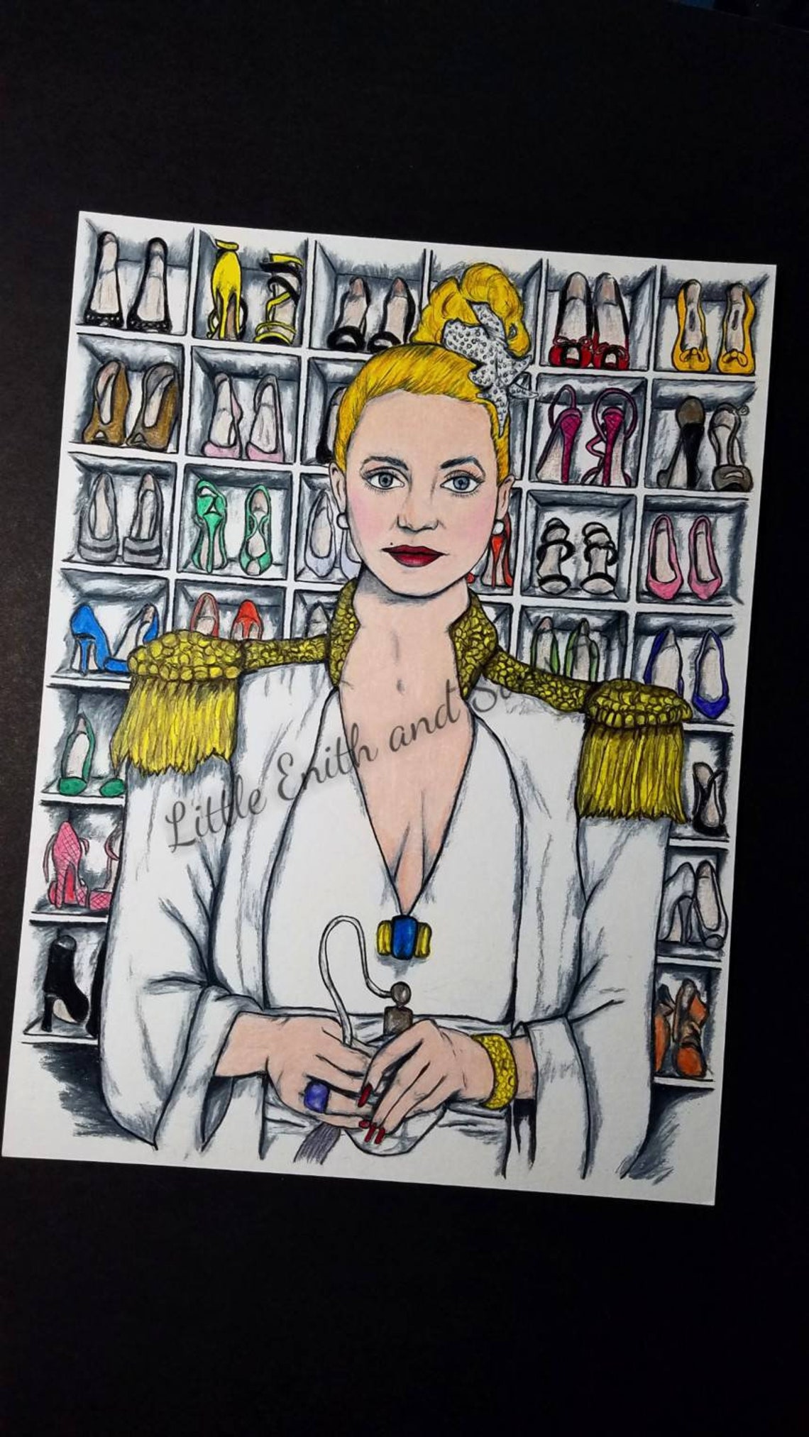 JOANNA'S CLOSET Overboard Movie Character Art Print - Etsy