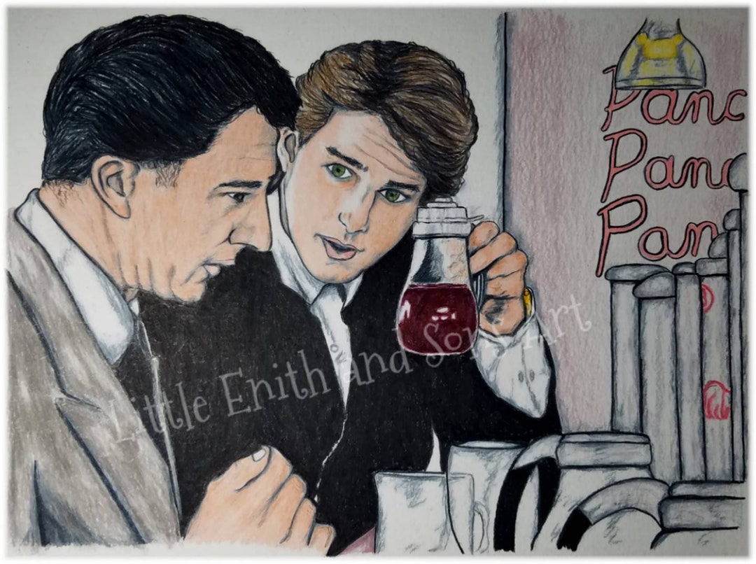 Maple Syrup - Rain Man Movie Character Art Print, Magnets and Stickers ...