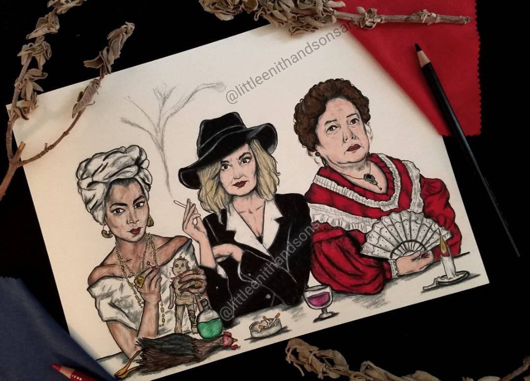 The Voodoo Queen, the Supreme and the Madame - American Horror Story ...