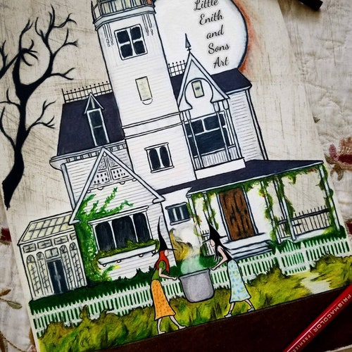 Practical Magic Art / Witch Sisters Print - Etsy