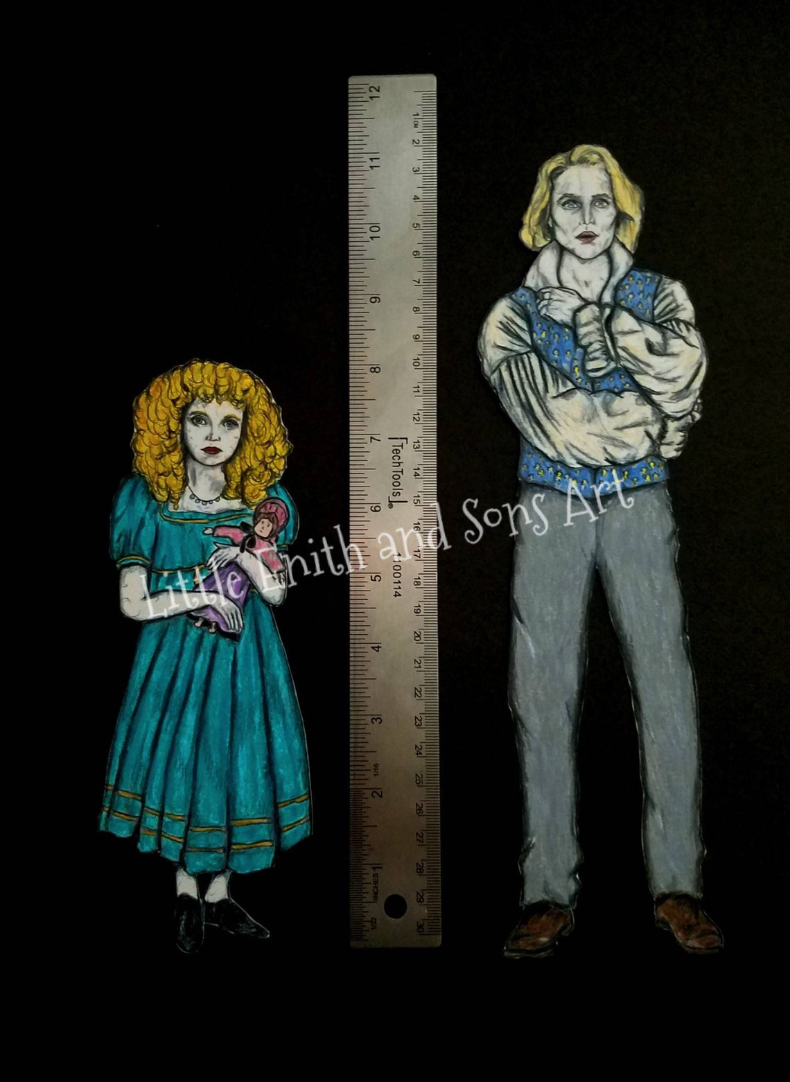 Interview With the Vampire Paper Dolls Movie Lover Vampire - Etsy