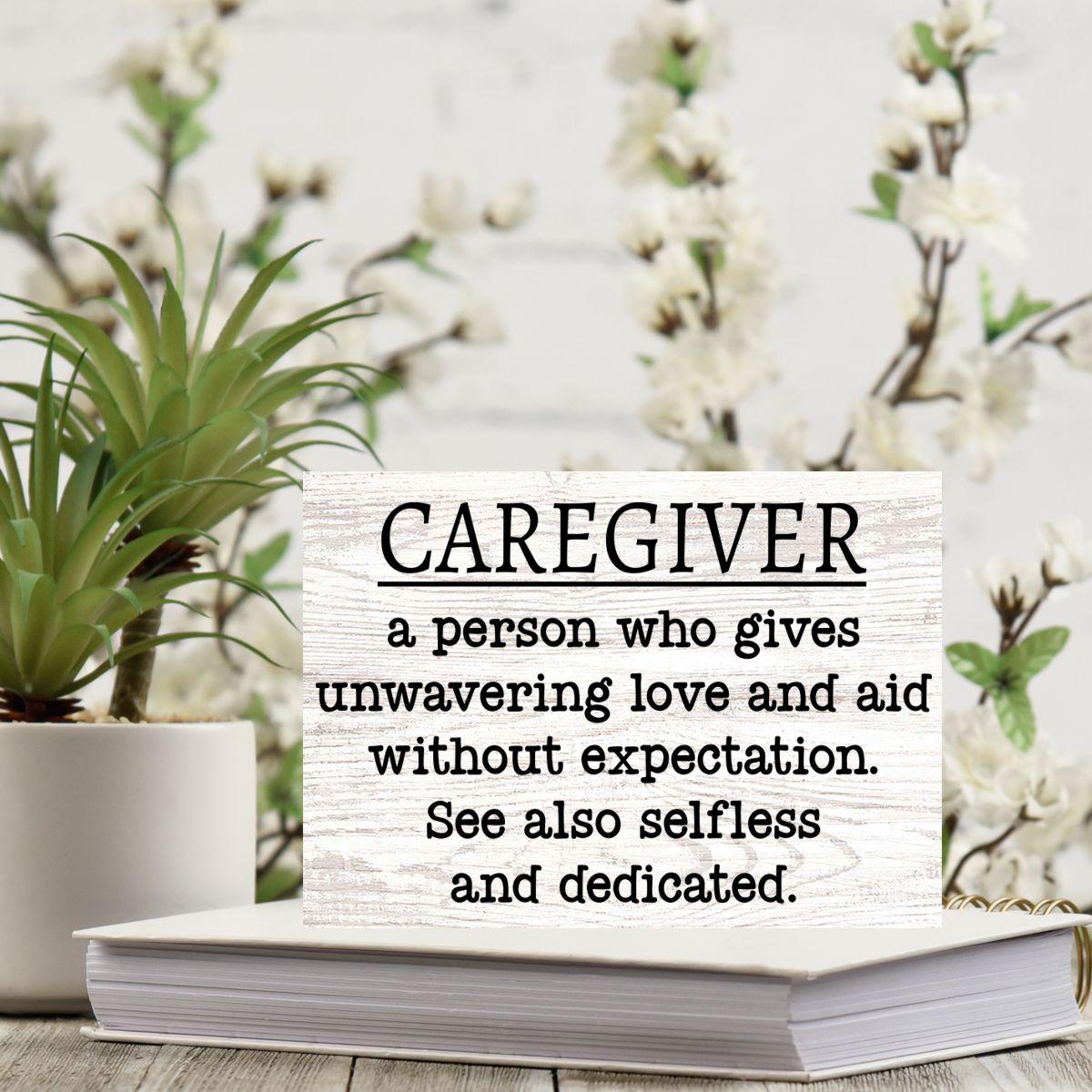 Caregiver Definition Sign Sitter Multiple Sizes Choose From Great Gift ...
