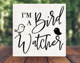 Bird Watching Sign - Etsy