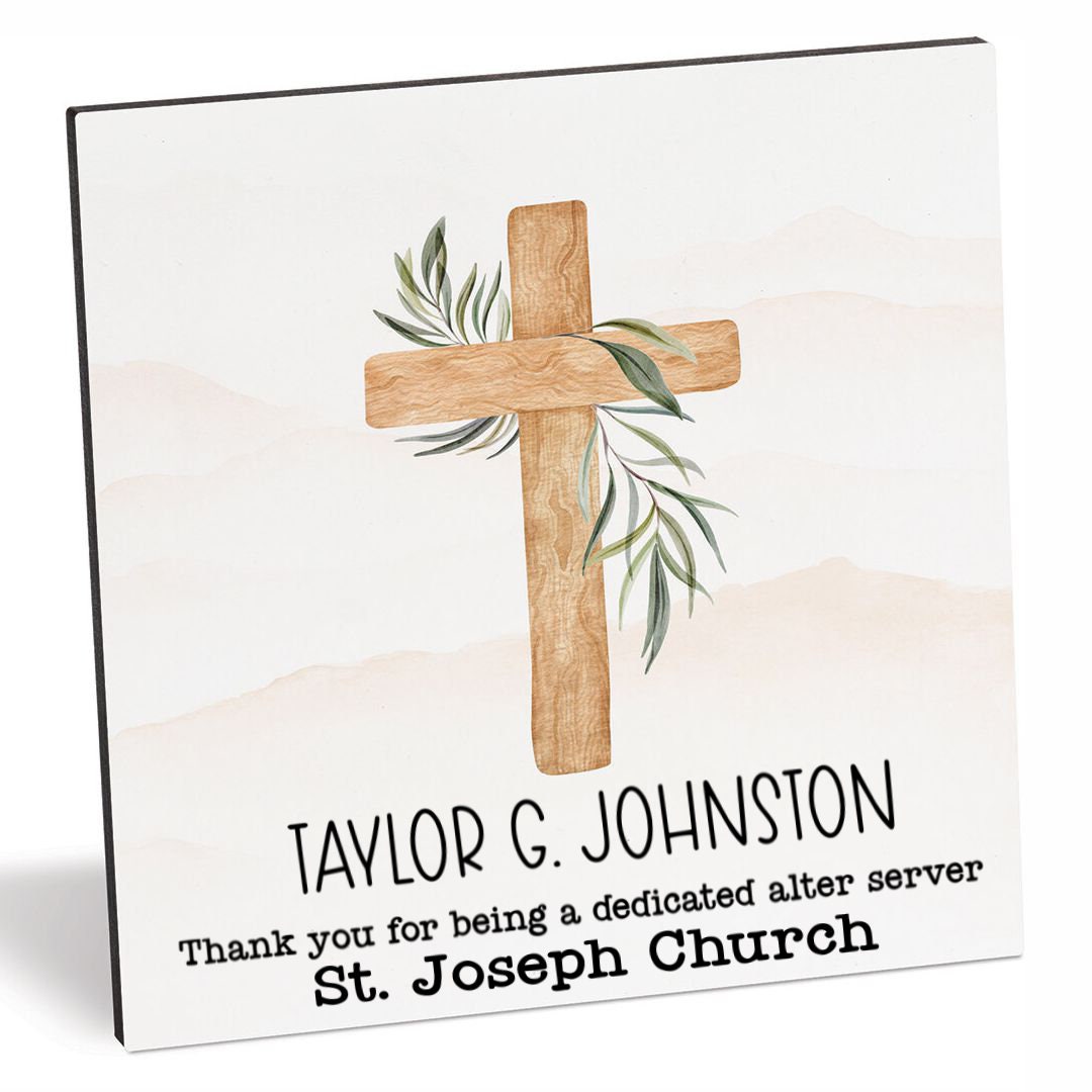 Personalized Altar Server Thank You Appreciation Church Mass Custom ...