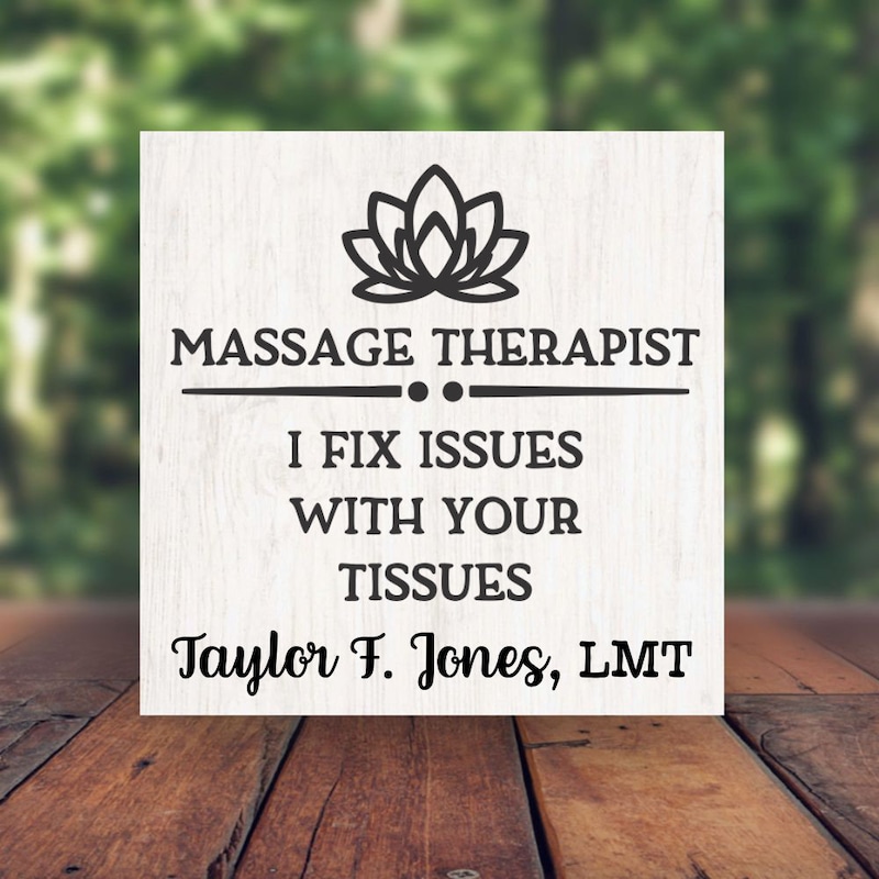 Massage Therapy Sign - Etsy