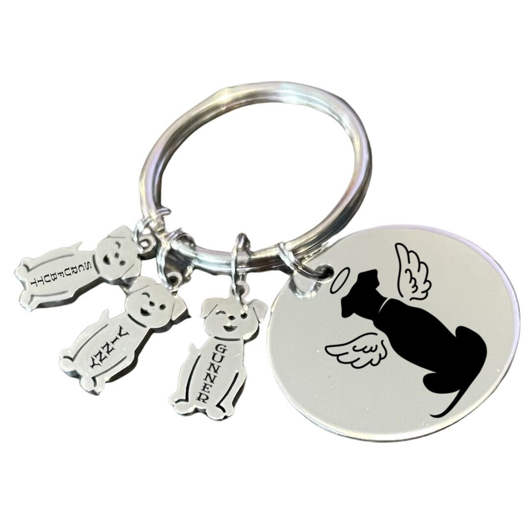 Dog Angel Personalized Pet Memorial Sympathy Bereavement Custom ...