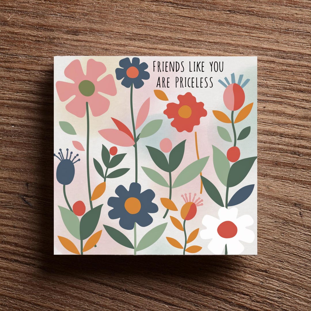 Friends Like You Are Priceless Sign Gift Choose Style and Size Great ...