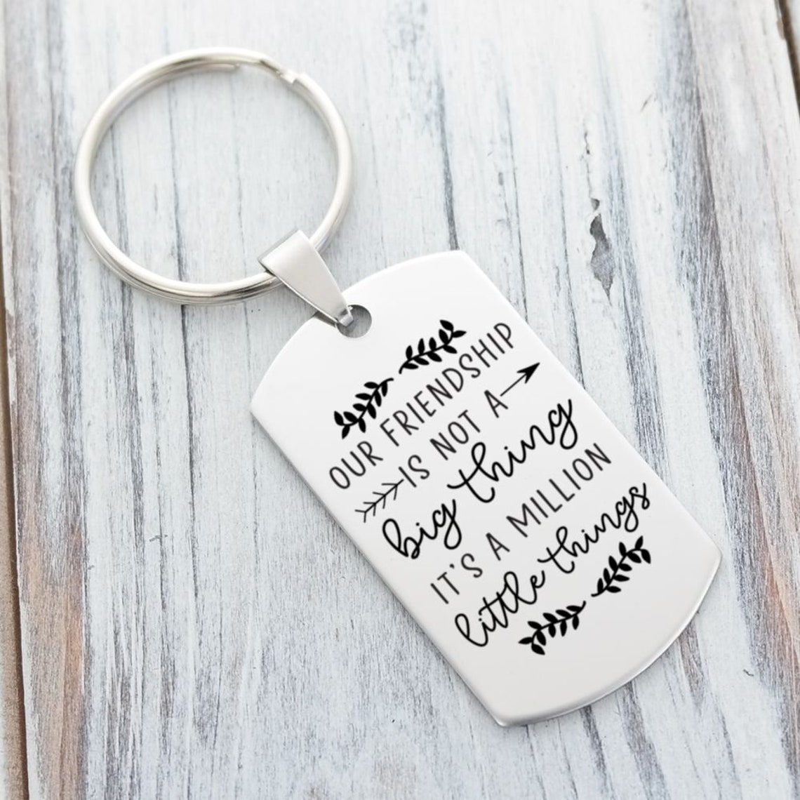 Our Friendship is Not a Big Thing Its a Million Little Things | Etsy