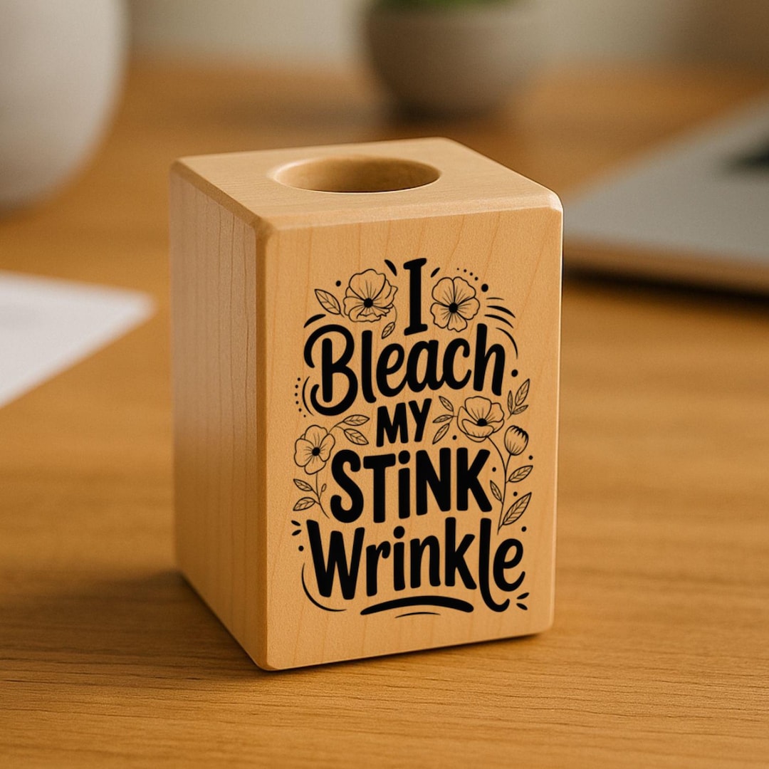 I Bleach My Stink Wrinkle Paper Clip Holder, Funny Coworker Gift, Salon ...